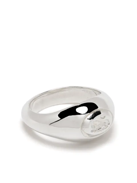 VICTORIA STRIGINI Lion Sterling Silver Pinky Ring - Farfetch