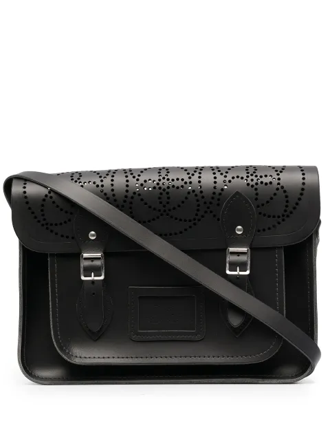 10 CORSO COMO perforated-detail Buckled Shoulder Bag - Farfetch
