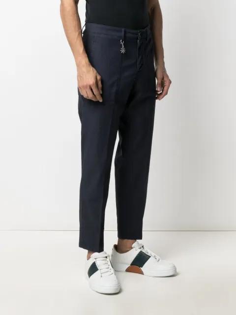 Manuel Ritz Pantaloni Fatigue Crop - Farfetch