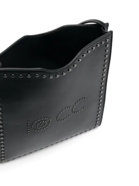 10 CORSO COMO logo-studded Leather Shoulder Bag - Farfetch