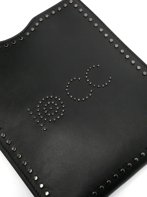 10 CORSO COMO logo-studded Leather Shoulder Bag - Farfetch