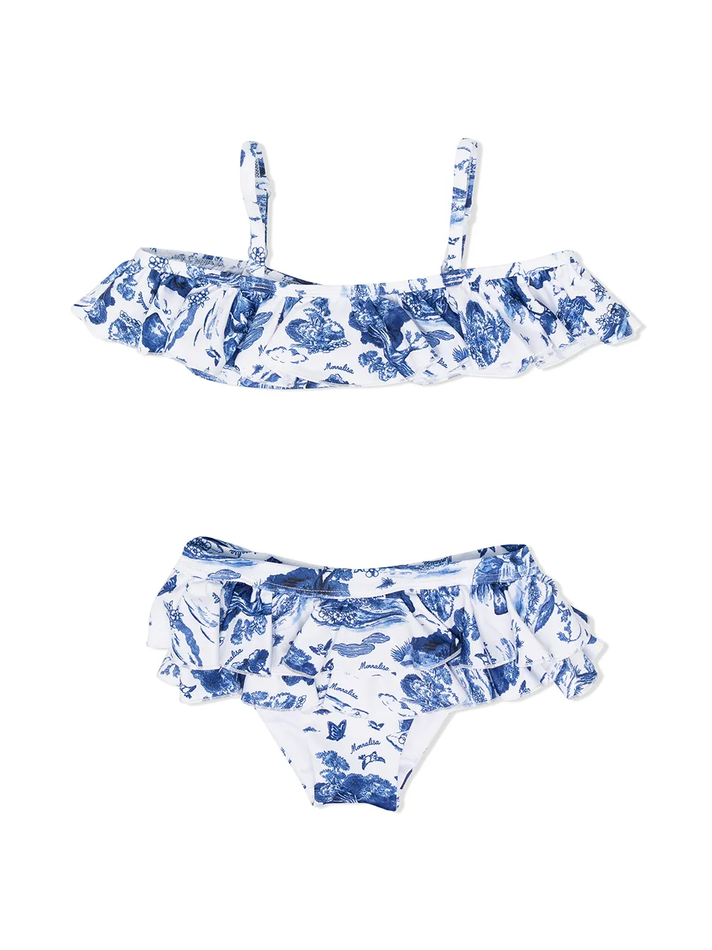 Monnalisa Ruffle Bikini Set Farfetch