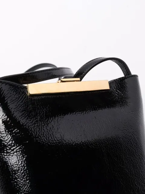 Shop Khaite Etta leather bucket bag with Express Delivery - FARFETCH
