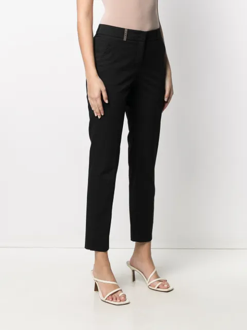 Peserico high-rise skinny cropped trousers - FARFETCH