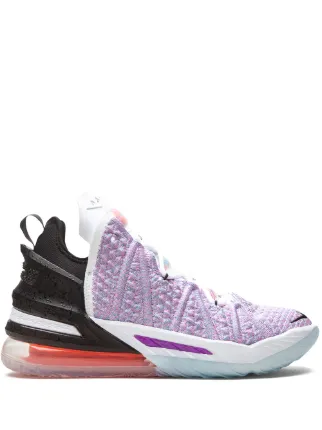 Nike Tênis Cano Alto Lebron 18 | Rosa | FARFETCH BR