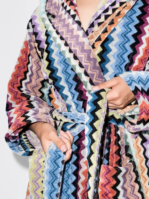 Missoni Home Adam Hooded Belted Robe - Farfetch