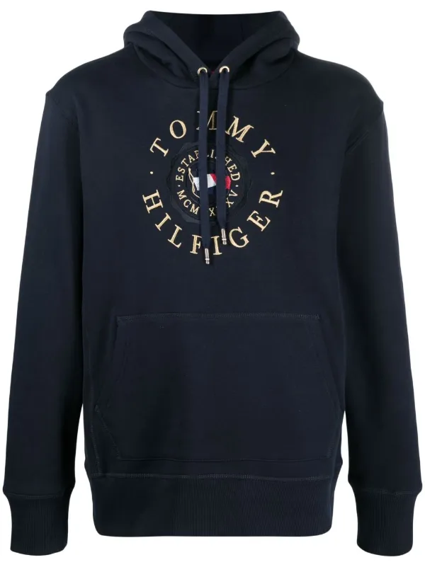 Tommy icons cropped hoodie store