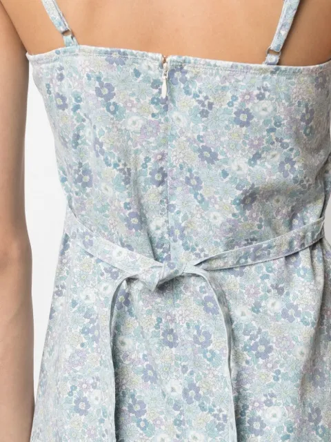 Shop Denimist all-over floral print dress with Express Delivery - FARFETCH