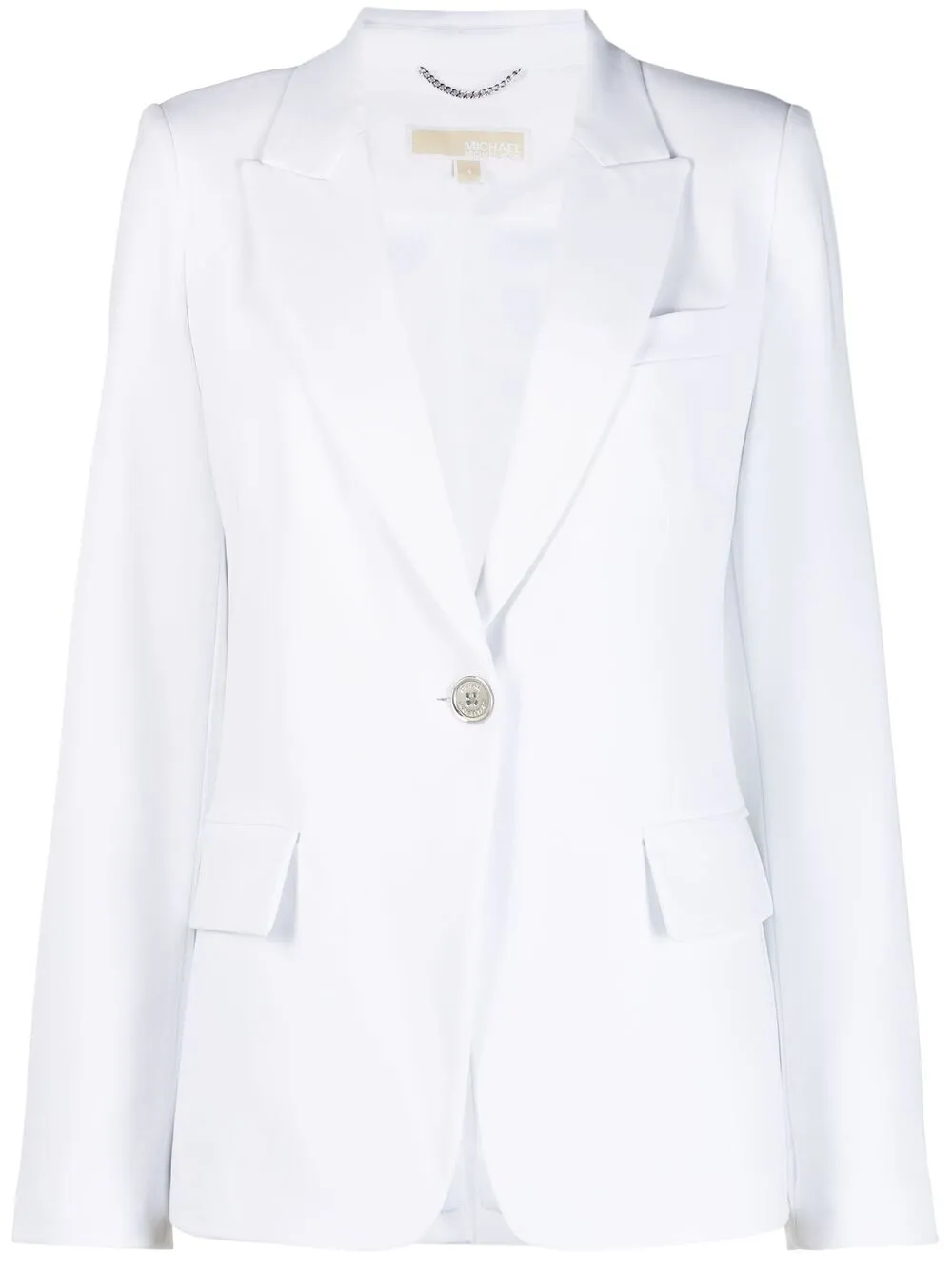 Michael Michael Kors Blazer Com Lapelas E Abotoamento Simples Farfetch