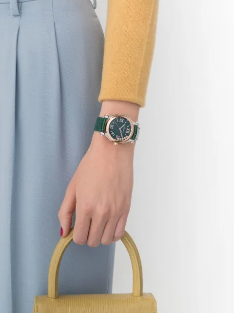 Shop Chopard Happy Sport 36mm with Express Delivery - FARFETCH