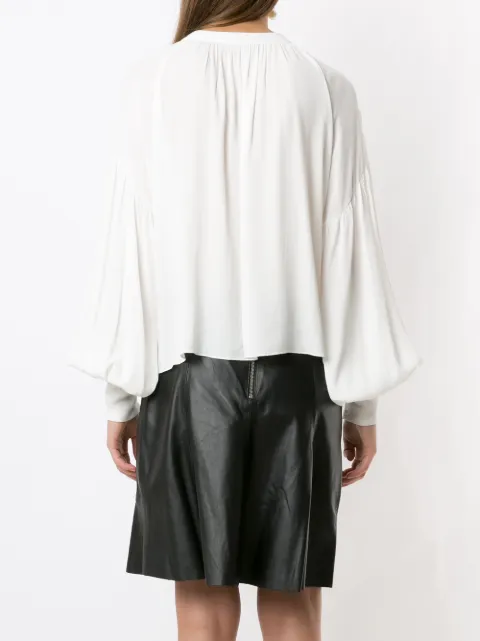 Olympiah Long Puff Sleeve Blouse - Farfetch
