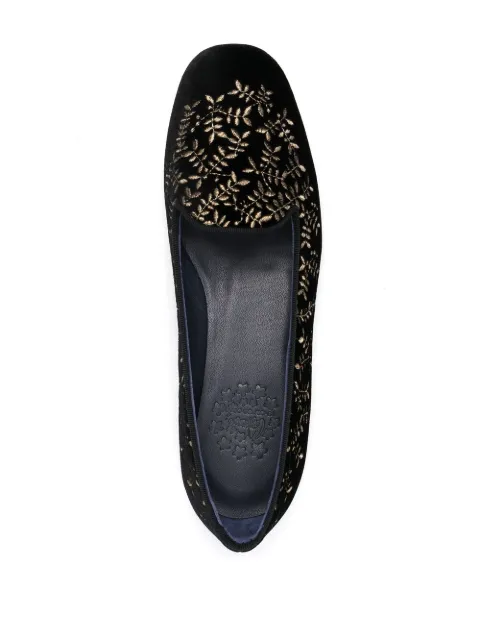 10 CORSO COMO x Castañer Hojas velvet slippers - FARFETCH