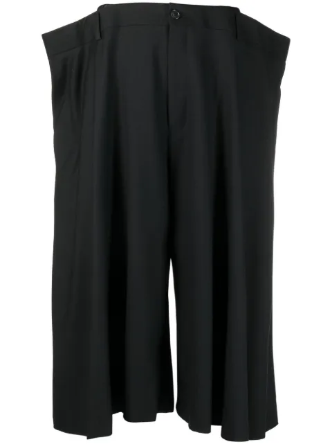 Comme Des Garçons Noir Kei Ninomiya wide-leg Cropped Trousers - Farfetch
