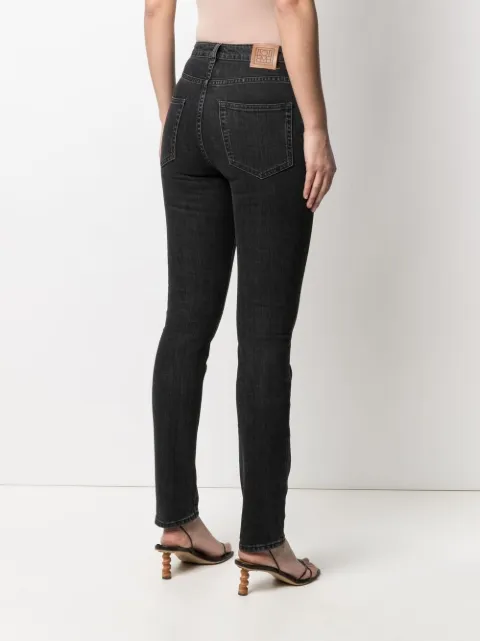 Shop Totême high-waisted skinny jeans with Express Delivery - FARFETCH