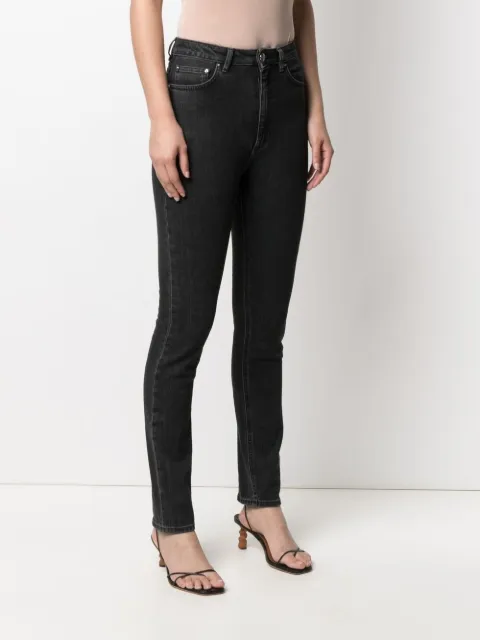 Shop Totême high-waisted skinny jeans with Express Delivery - FARFETCH