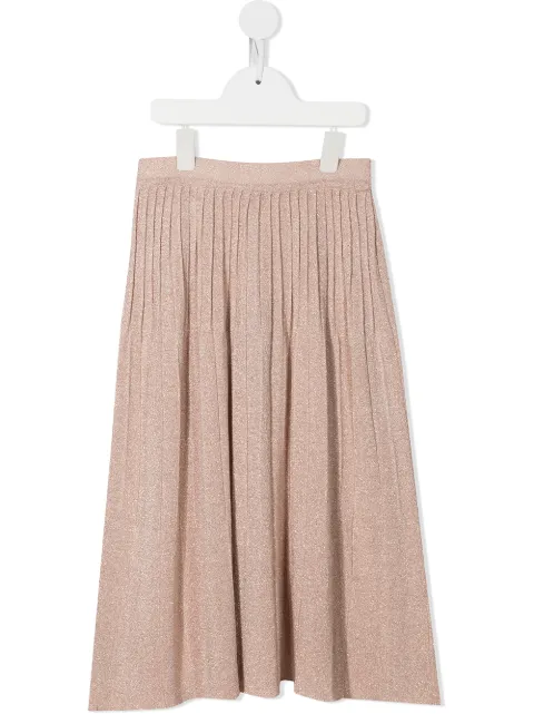 Emporio Armani Kids pleated maxi skirt - FARFETCH