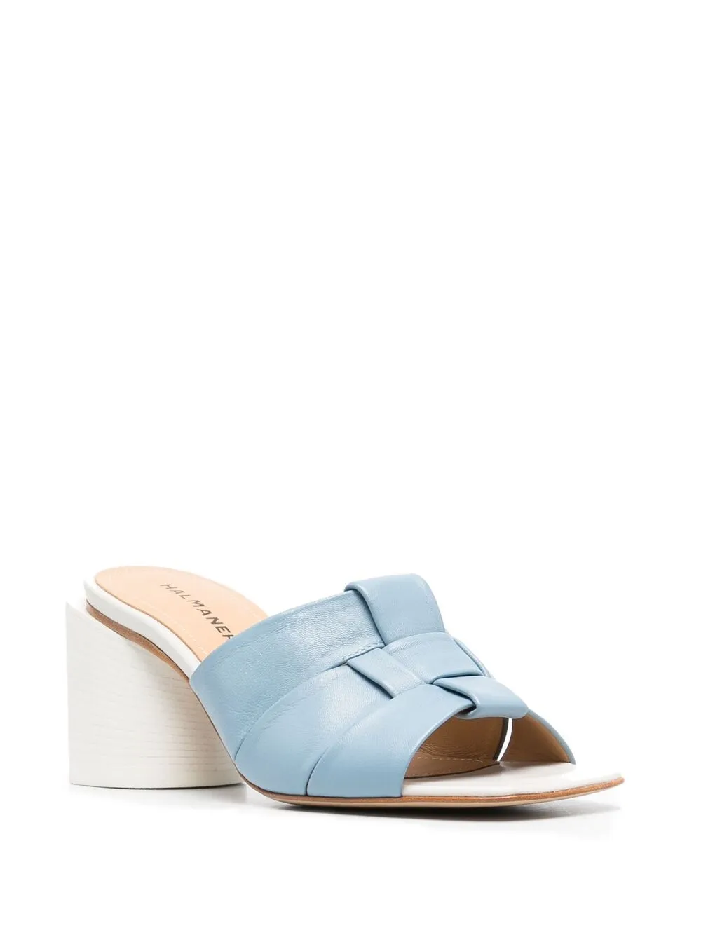 Shop Halmanera Doris leather sandals with Express Delivery - FARFETCH