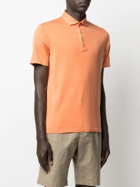 Fedeli short-sleeved Cotton Polo Shirt - Farfetch