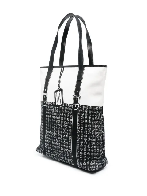 10 CORSO COMO geometric-print Panelled Shoulder Bag - Farfetch