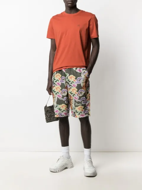 Maharishi tiger-print bermuda shorts - FARFETCH