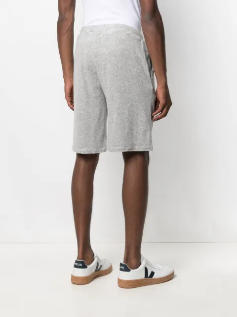 Majestic Filatures elasticated-waist cotton track shorts for men ...