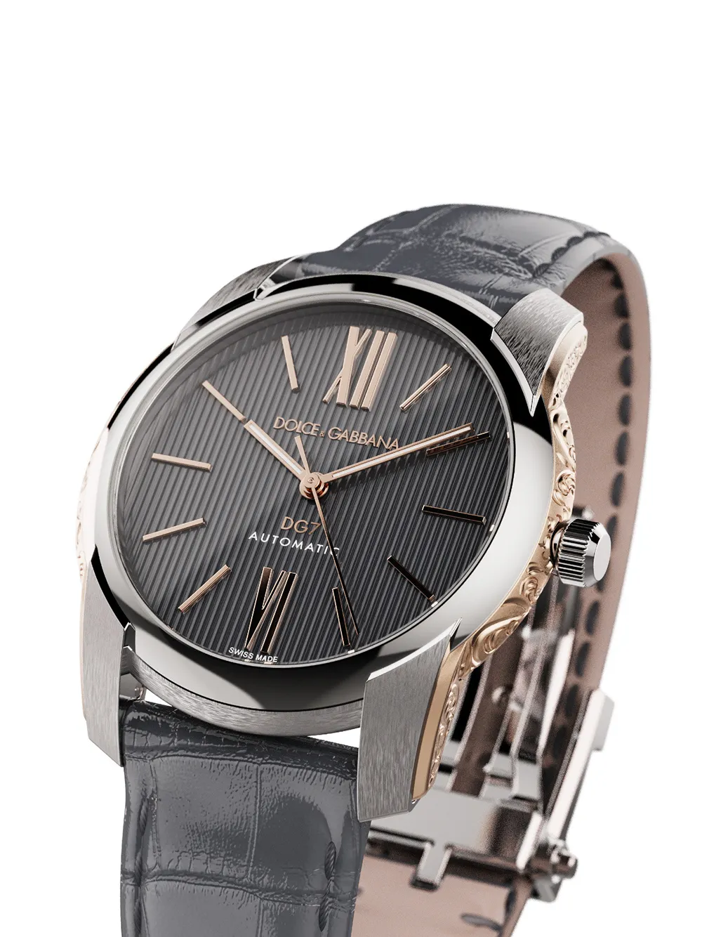 Dolce & Gabbana DG7 Gold 40mm - Farfetch