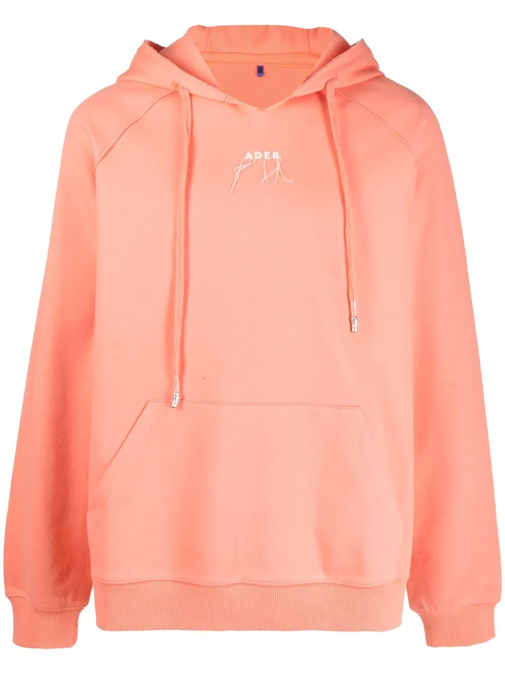 Ader Error Logo embellished Hoodie Farfetch
