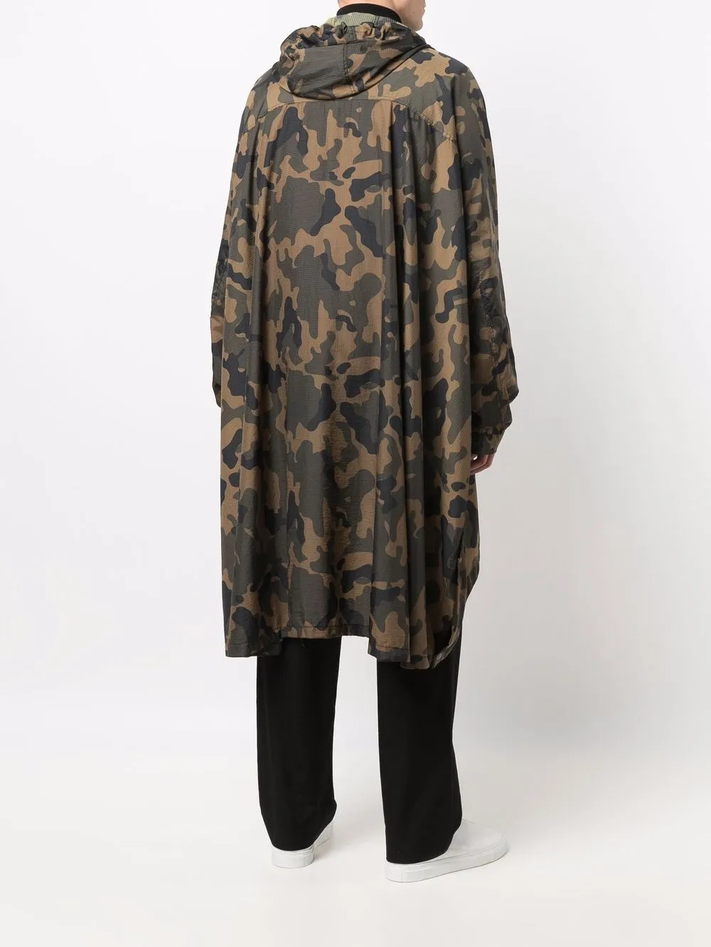Mackintosh Mist Camouflage Ripstop Cape In Grün | ModeSens