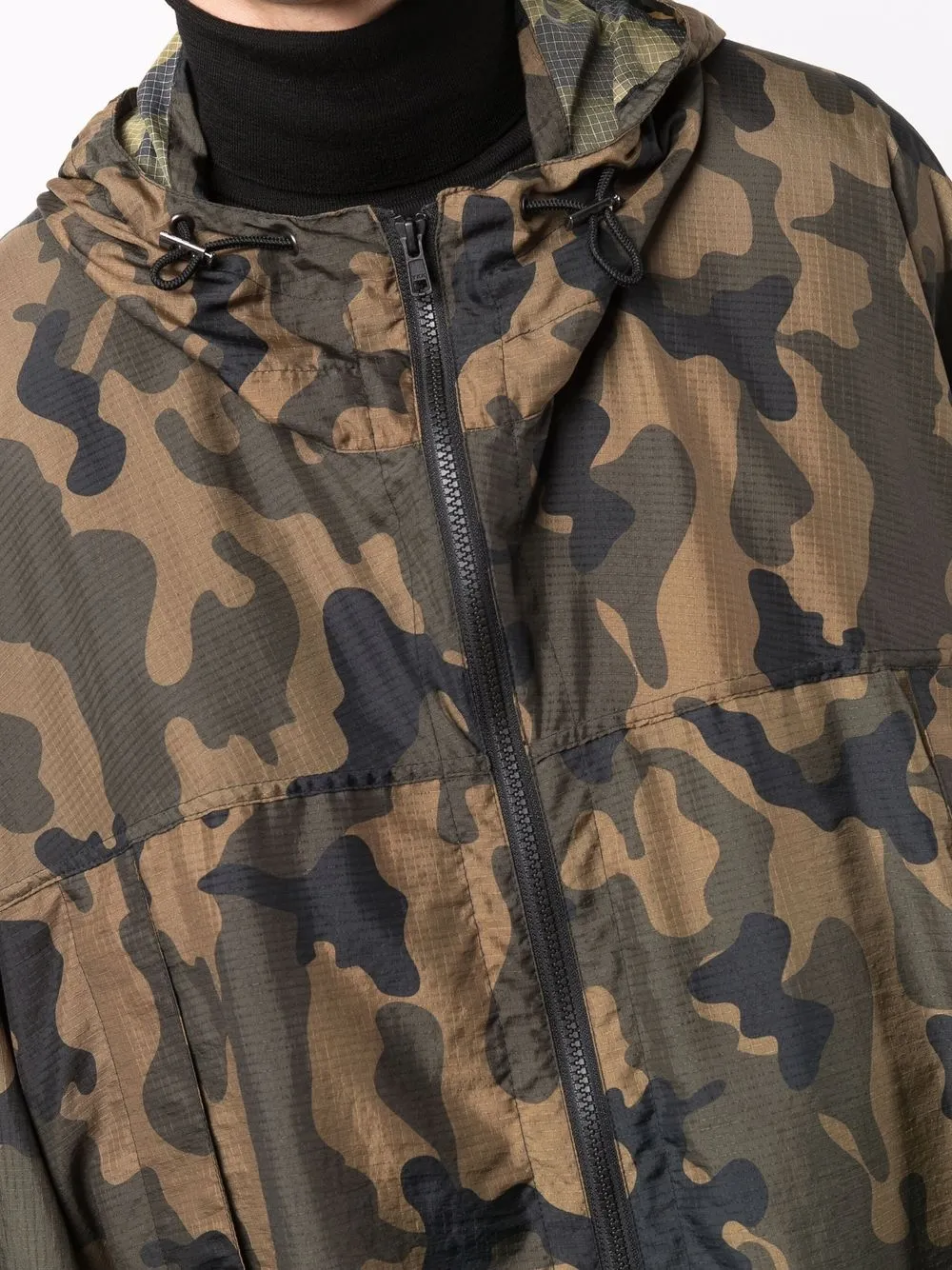 Mackintosh Mist Camouflage Ripstop Cape In Grün | ModeSens