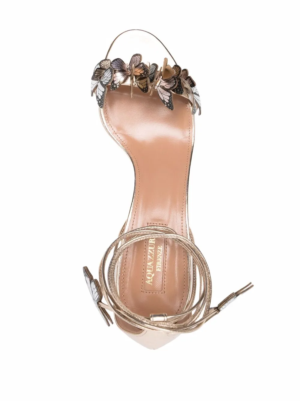 Aquazzura Papillon 50mm Sandals - Farfetch