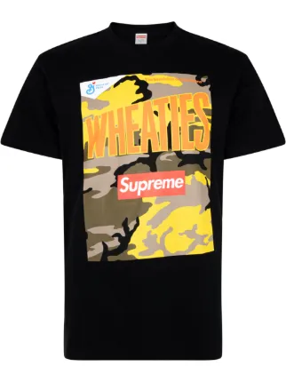 Supreme x Wheaties Crew Neck T-shirt - Farfetch