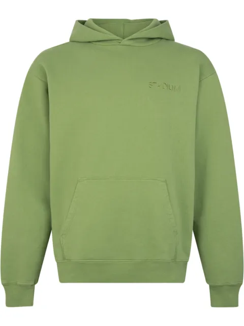 Shop Stadium Goods Eco logo-embroidered hoodie with Express Delivery ...