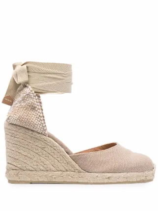 Castañer 90mm Carina Wedge Espadrilles | Neutrals | FARFETCH