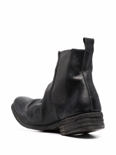 Poème Bohémien distressed leather Chelsea boots - FARFETCH