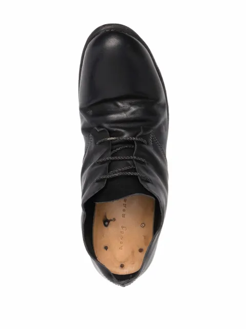 Poème Bohémien black distressed leather desert boot for men | CLK01 at ...