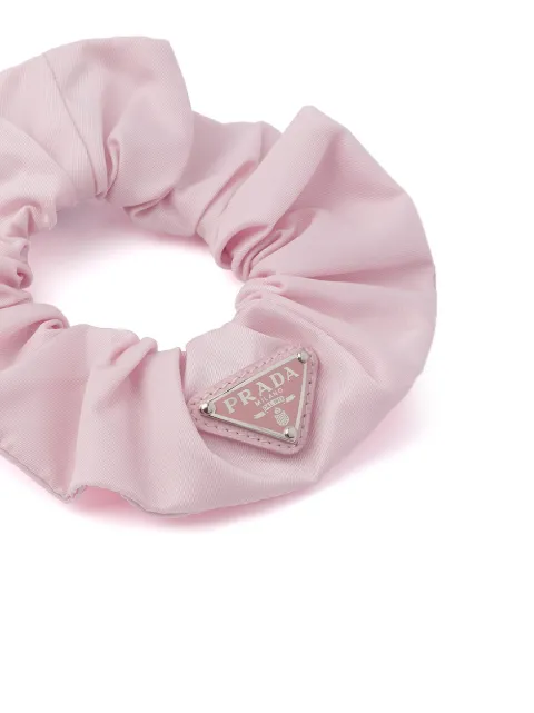 Shop Prada Re-Nylon triangle-logo scrunchie with Express Delivery ...