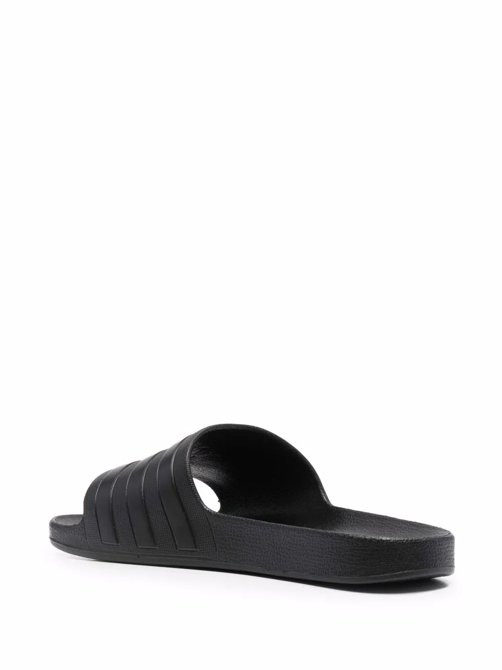 Adidas black Adilette Aqua slides for men | F35550 at Farfetch.com
