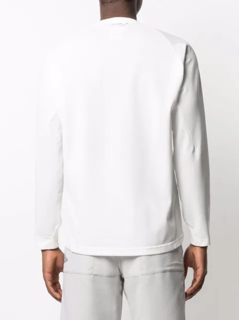 And Wander logo crew-neck sweatshirt - FARFETCH