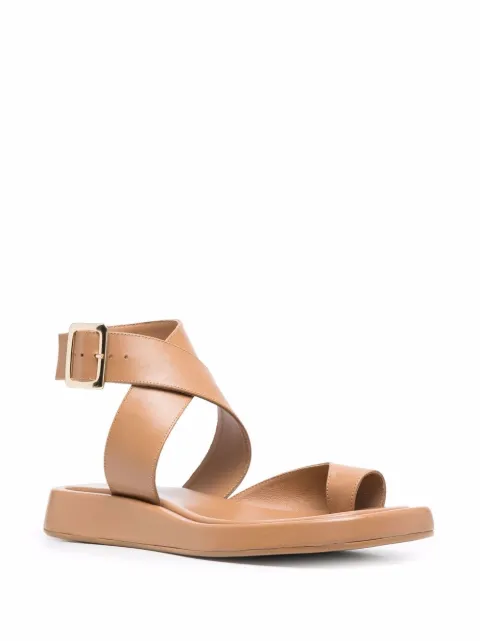 GIA BORGHINI Rosie 4 Flat Sandals - Farfetch