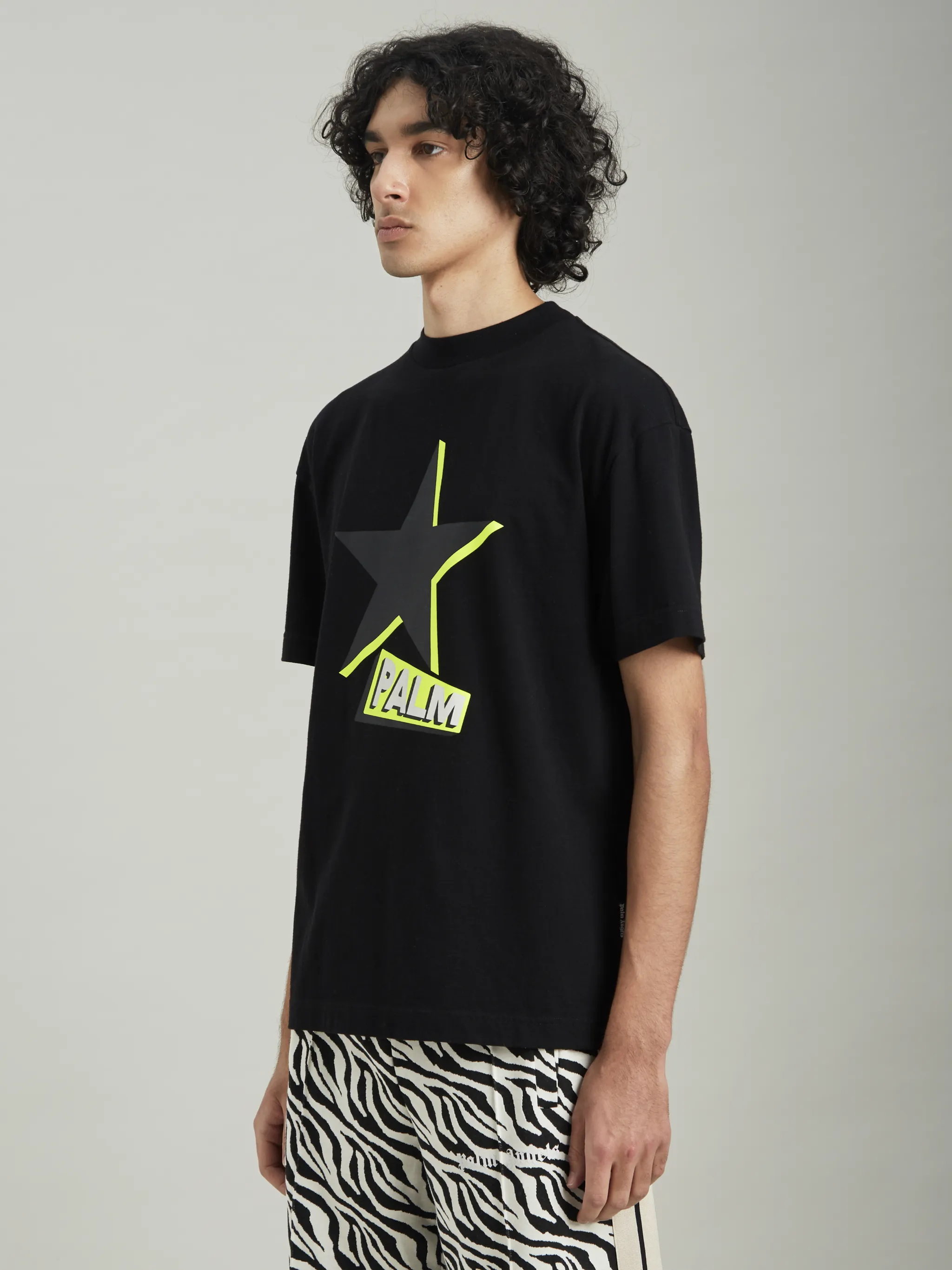 ROCKSTAR T-SHIRT in black - Palm Angels® Official