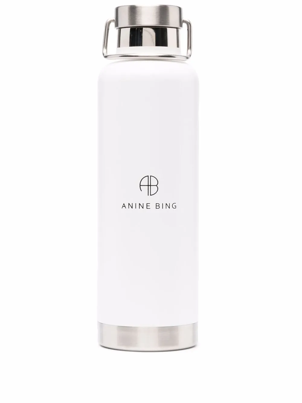 ANINE BING Pia Logo print Water Bottle Farfetch