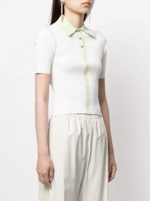 Shop PortsPURE short-sleeve collared jumper with Express Delivery ...