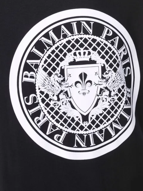 Balmain logo-print T-shirt - Farfetch