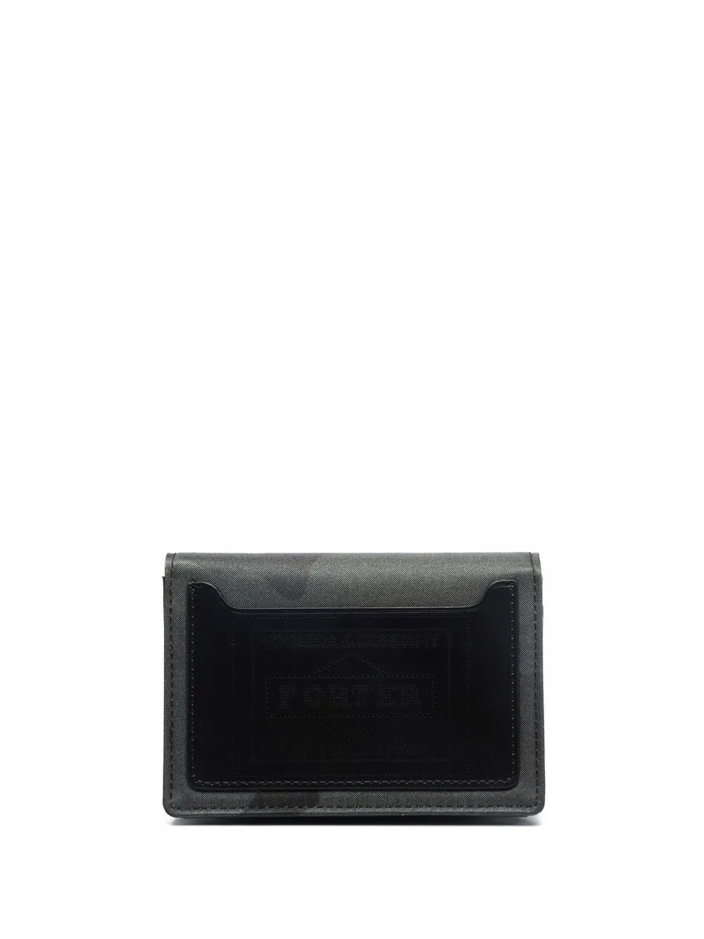 Porter-yoshida & Co Camouflage-print Card Case In Black | ModeSens