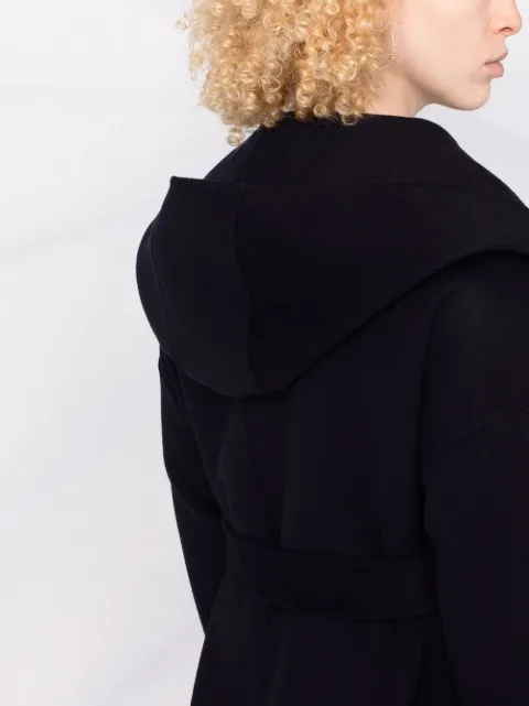 Arma Long Belted Wool Coat - Farfetch