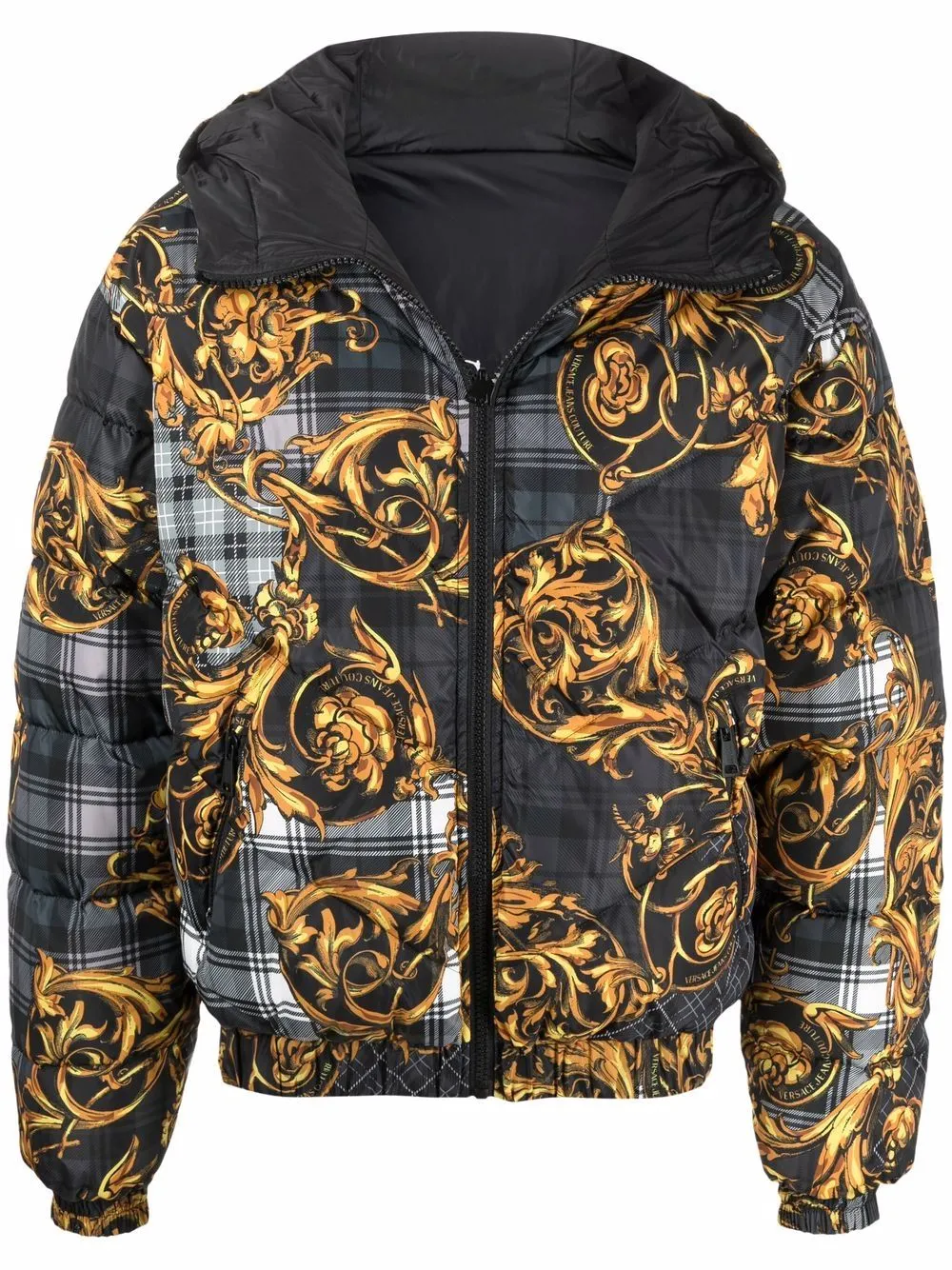 baroque-print jacket | Versace Jeans Couture | Eraldo.com