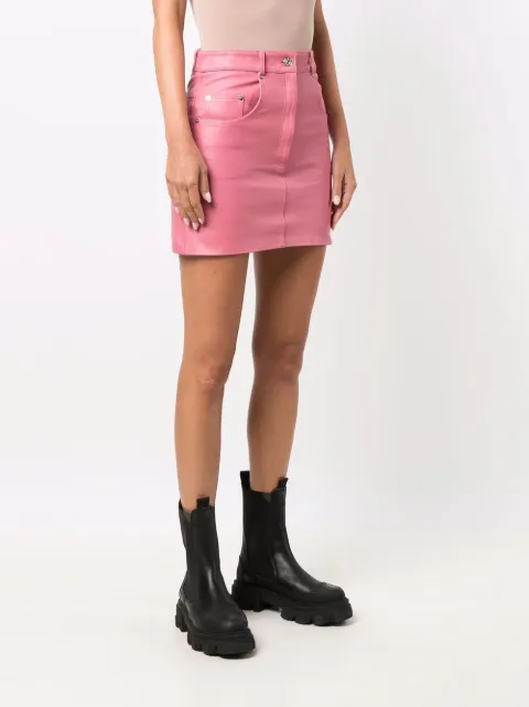 Manokhi Straight Mini Skirt - Farfetch