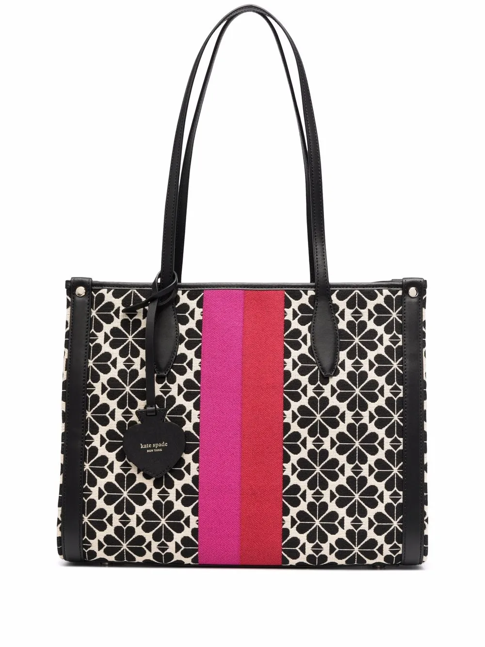Kate Spade Geometric woven Tote Bag Farfetch