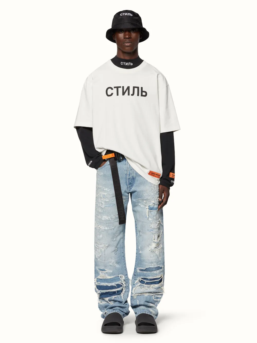 SUPER DISTRESSED REG 5POCKETS | HERON PRESTON® Official Site