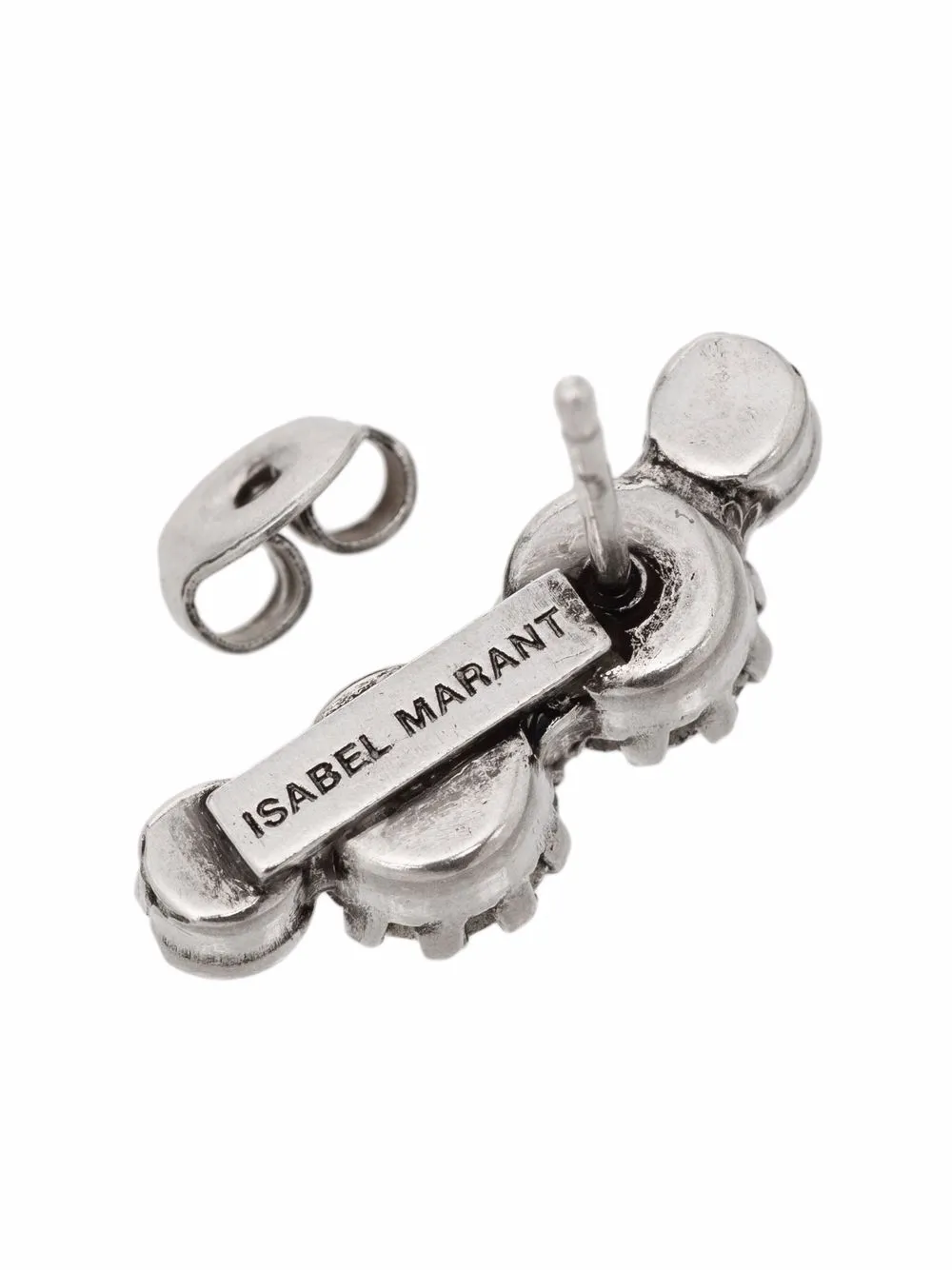 Isabel Marant Silver Tone A Wild Shore Crystal Stud Earrings | ModeSens